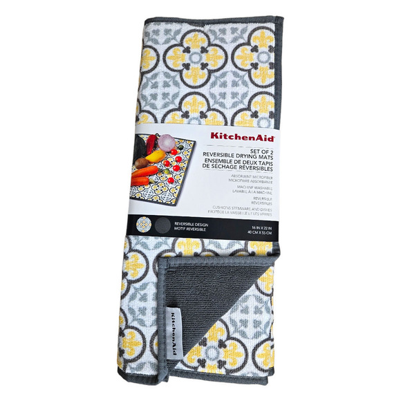 KitchenAid | Kitchen | New Kitchenaid Tile Pattern Drying Mats 6 X 22 ...